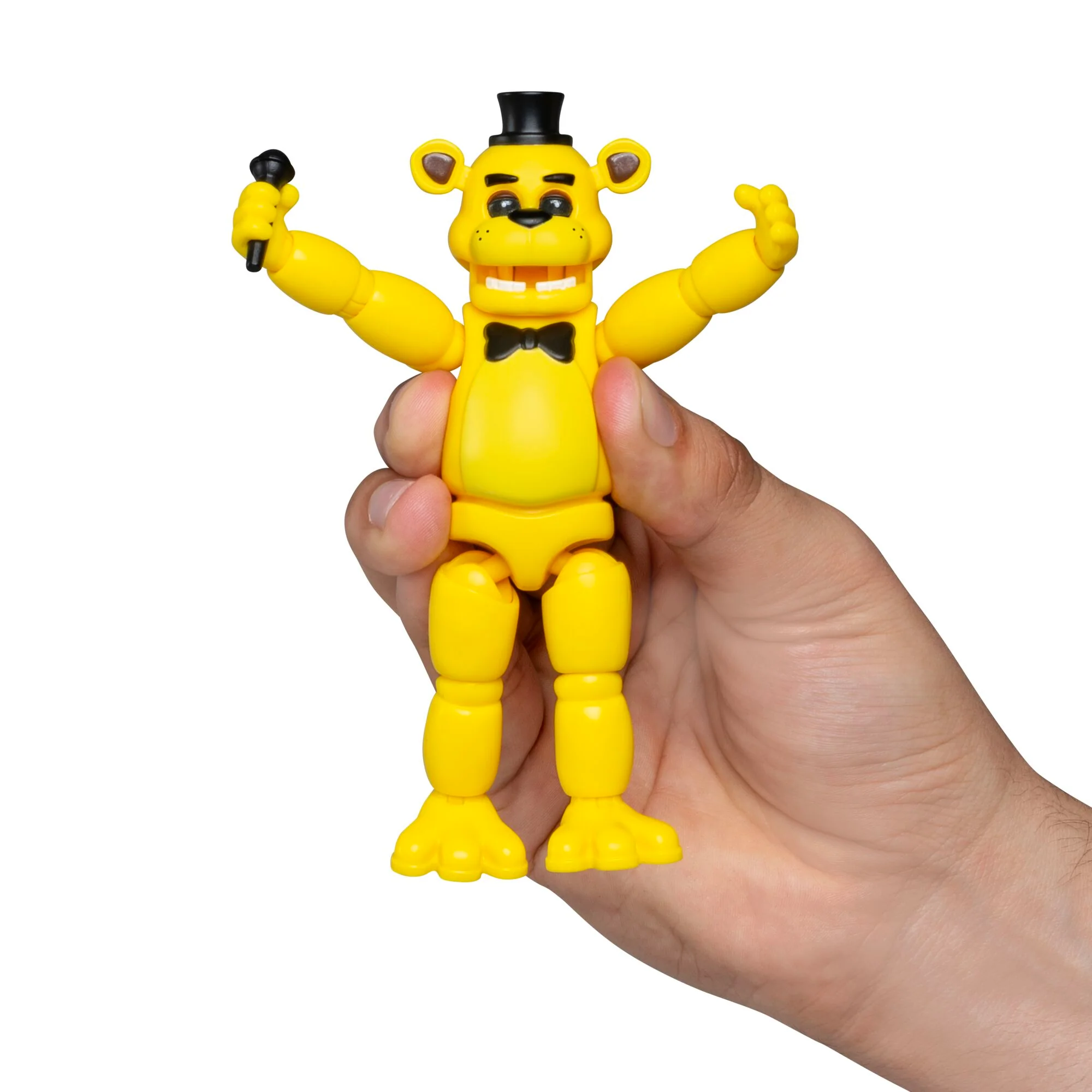 Five Nights at Freddy’s Golden Freddy Office Set - 5-Inch Articulated ...